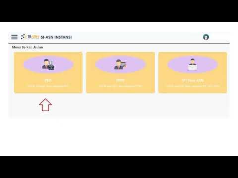 TUTORIAL APLIKASI SIASN - UPDATE DATA TERKAIT USUL PENSIUN - YouTube