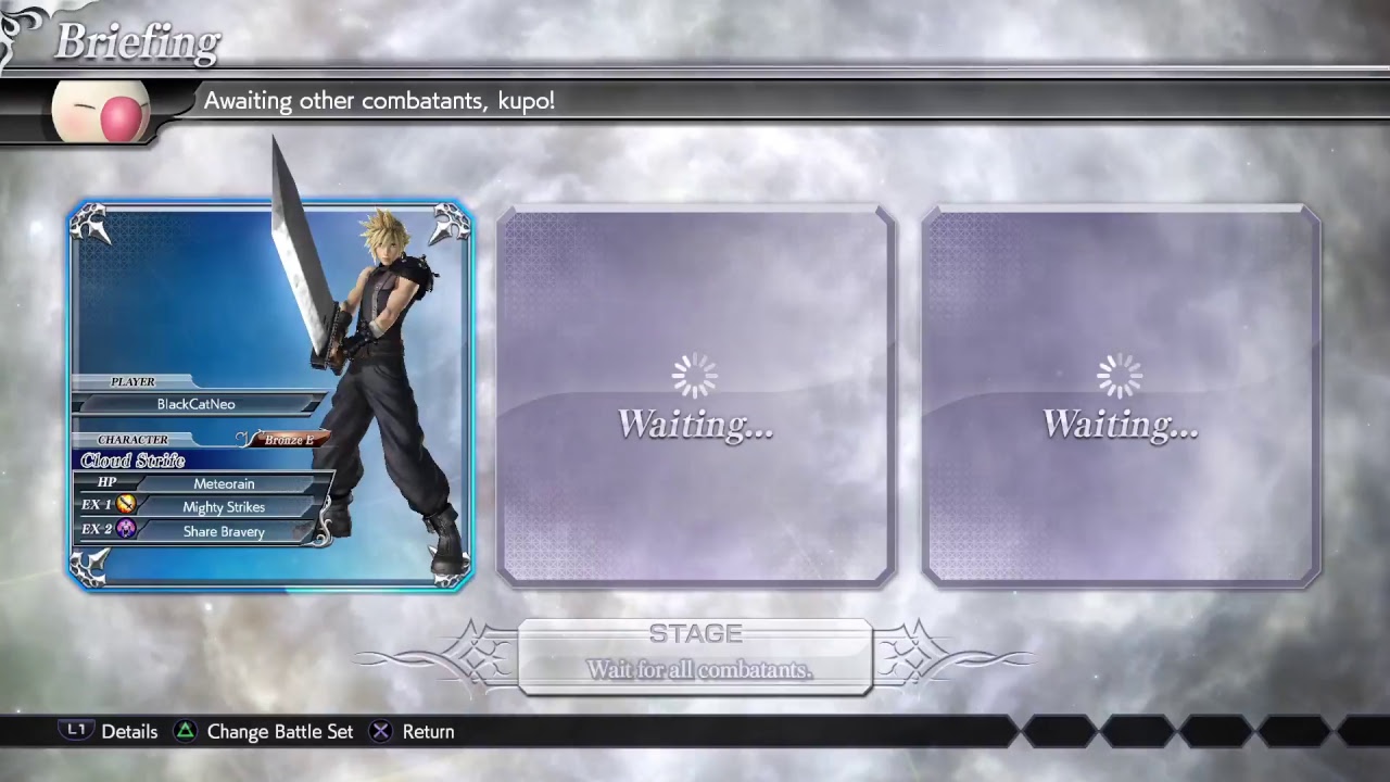 Dissidia Final Fantasy NT Closed Beta #1 - YouTube