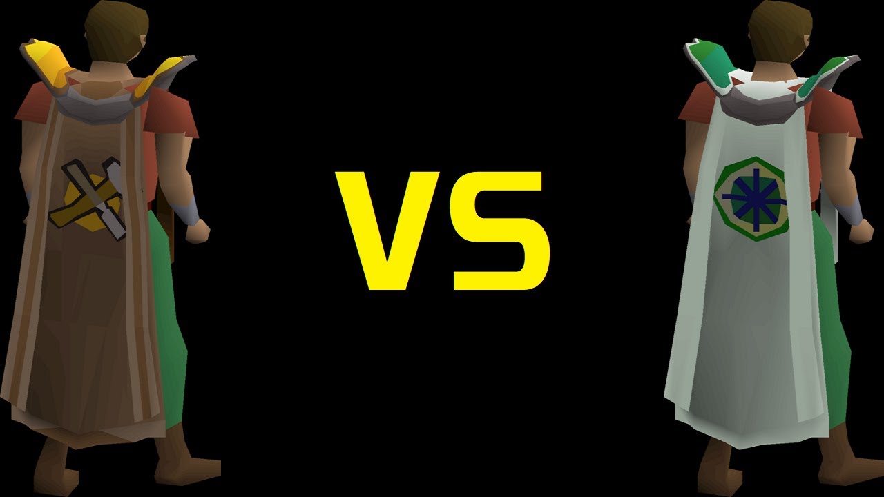 OSRS: Crafting Cape vs Diary Cape Banking Speed - YouTube