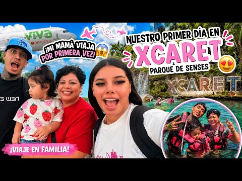 VIAJE EN FAMILIA A CANCUN | HOTEL XCARET😍✈️ | Nanda Herrera