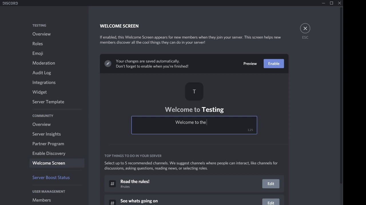 How to make a welcome card on your discord server | Discord server help ...