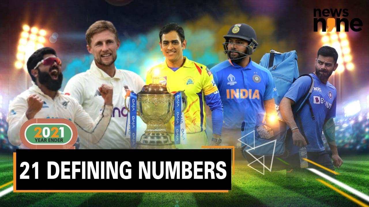 21 Cricket numbers that defined 2021 - YouTube