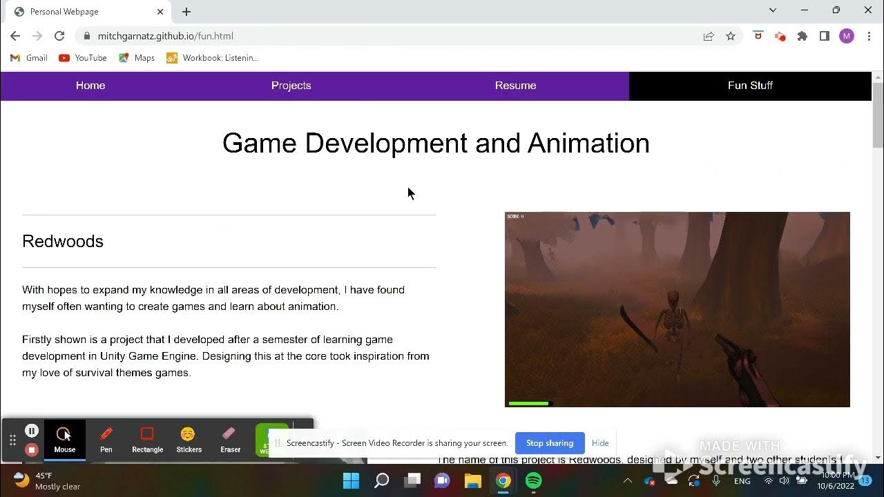 Web Development Assignment 1 - YouTube