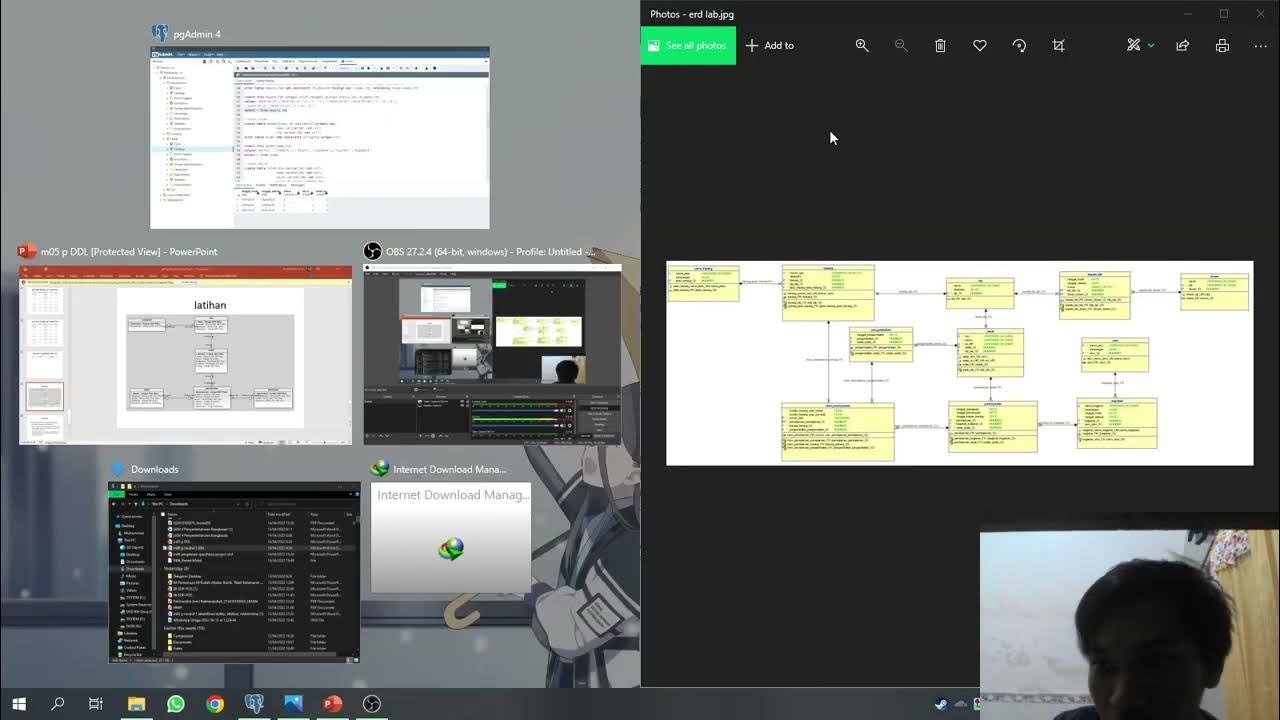 Implementasi Database ke dalam Postgresql - YouTube
