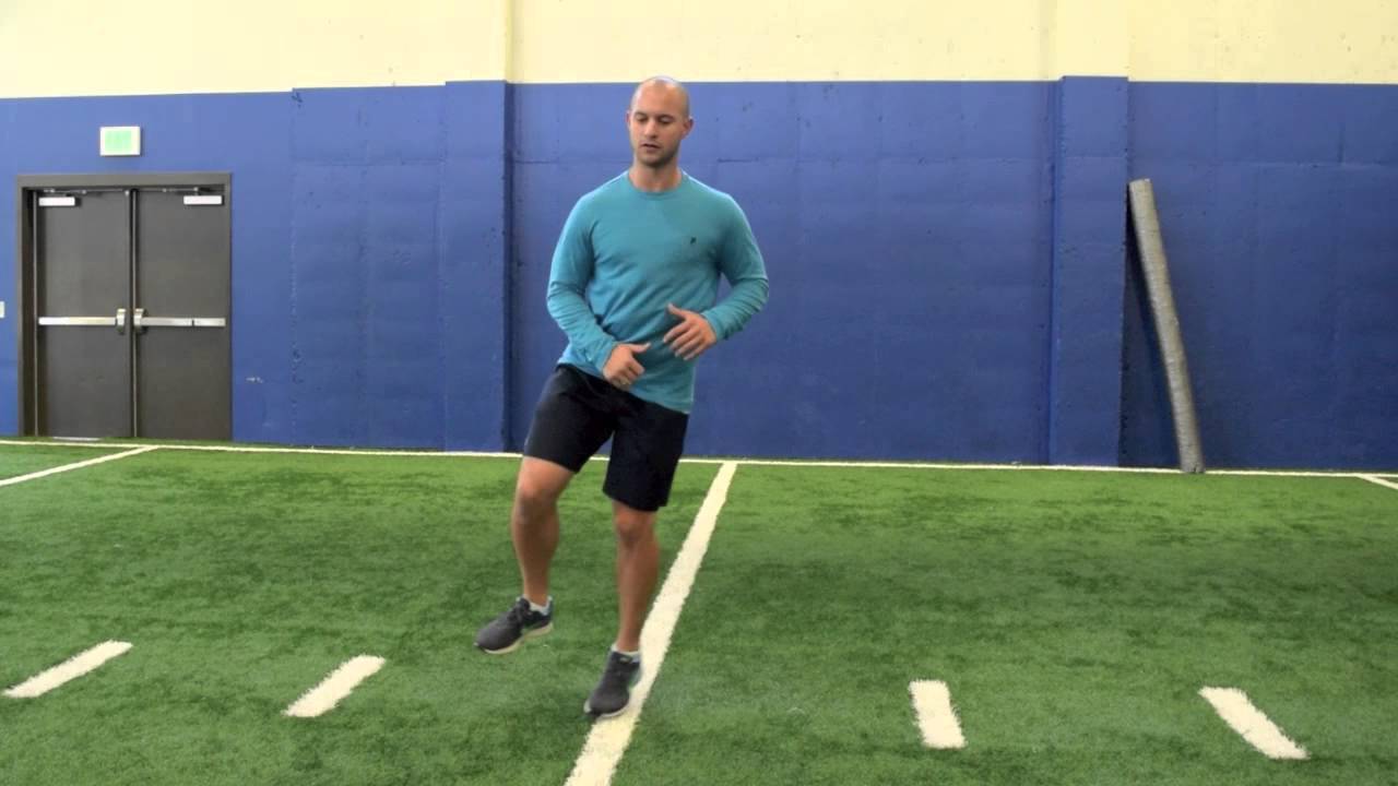 Single Leg Lateral Line Hops - YouTube