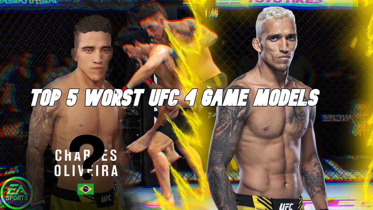 TOP 5 : WORST UFC 4 FIGHTER MODELS - YouTube