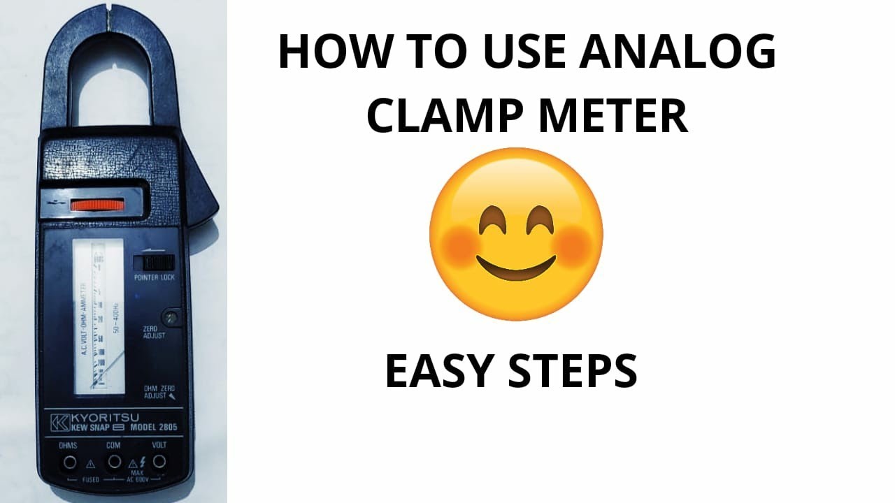 HOW TO USE ANALOG CLAMP METER | ANALOG CLAMP METER केसे इसतेमाल करे ...