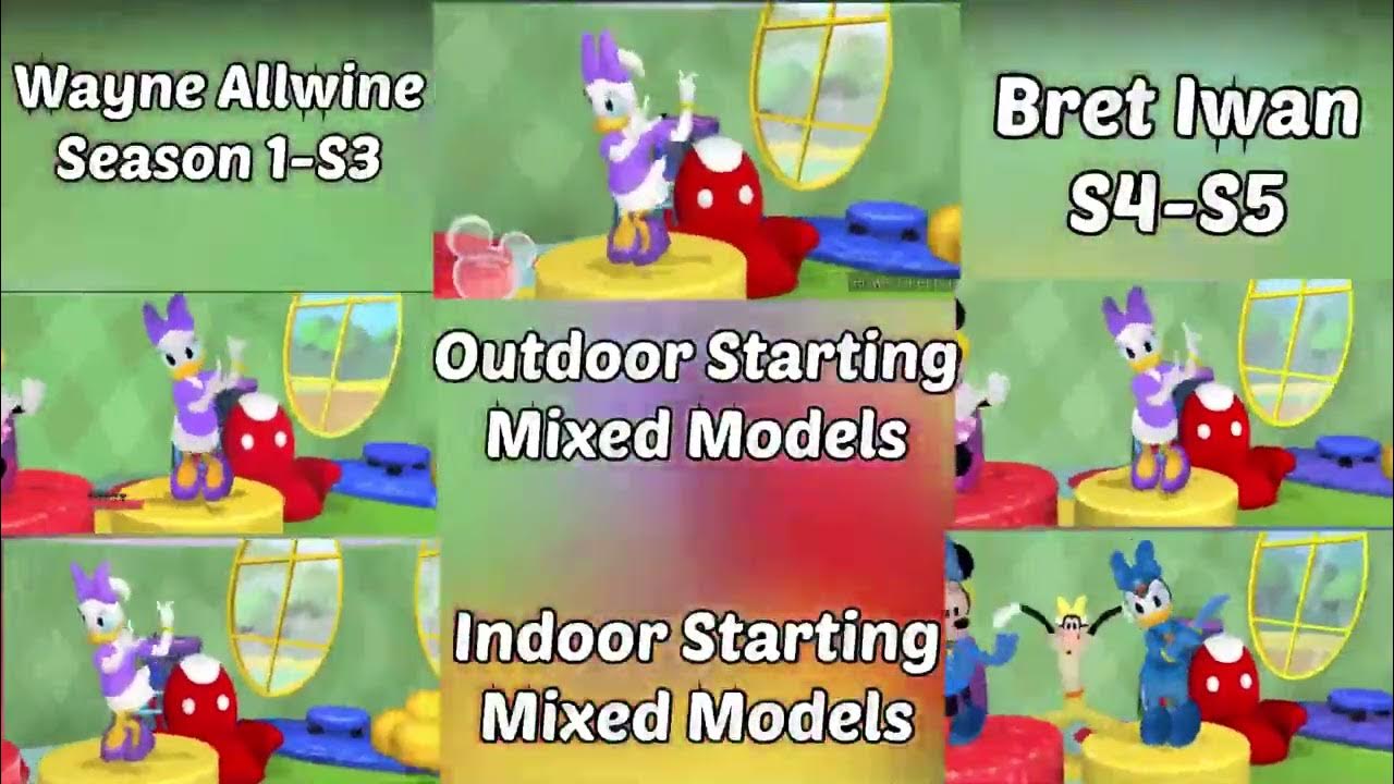 All The Main And Official Mickey Mouse Clubhouse Hot Dog Dance | Gabe's Fun Time - YouTube