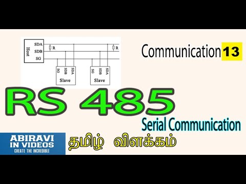 RS 485 Serial Communication explained in Tamil Communication Part 13 - YouTube