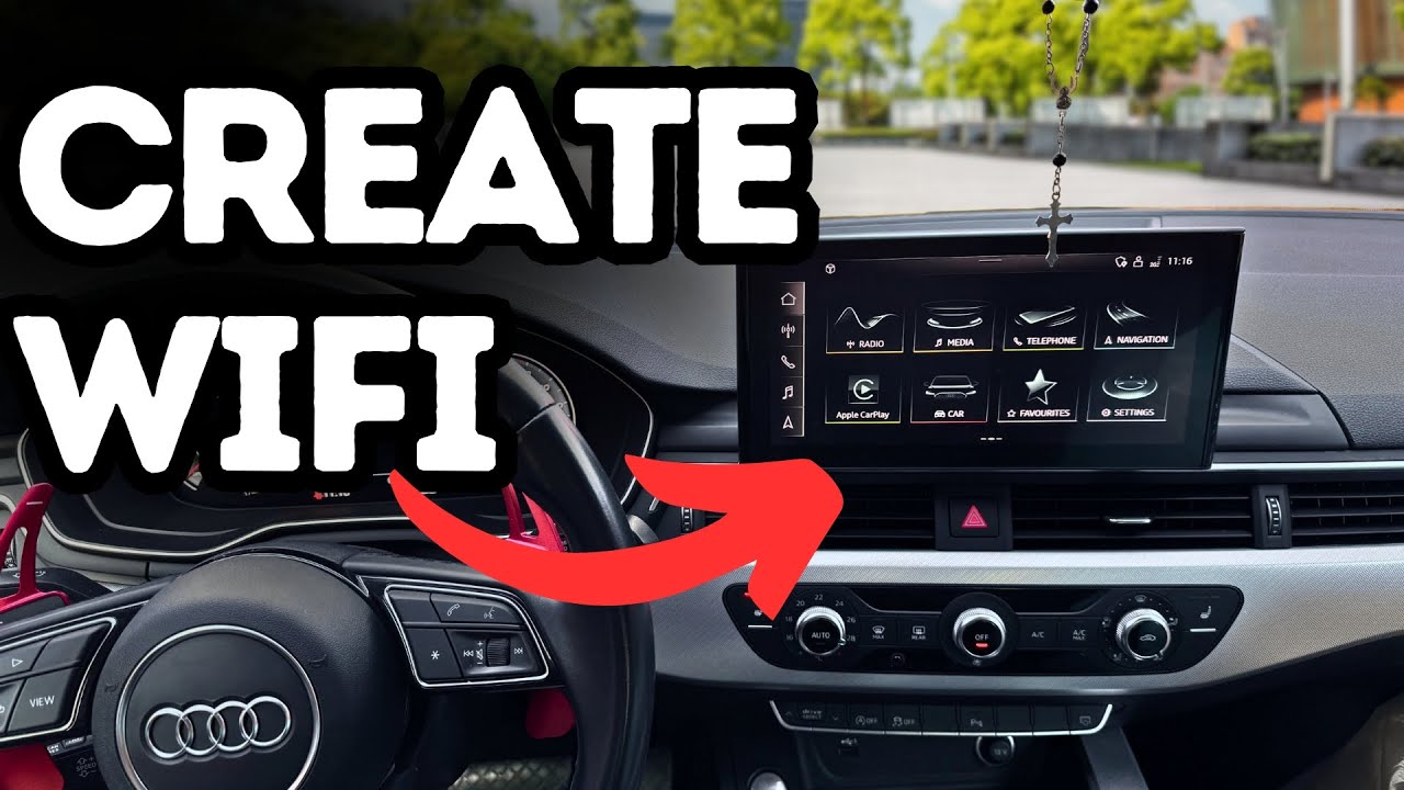 Audi MMI (MIB 3): Create Wifi Hotspot — A3 A4 A5 A6 Q5 Q7 Q8 e-tron ...