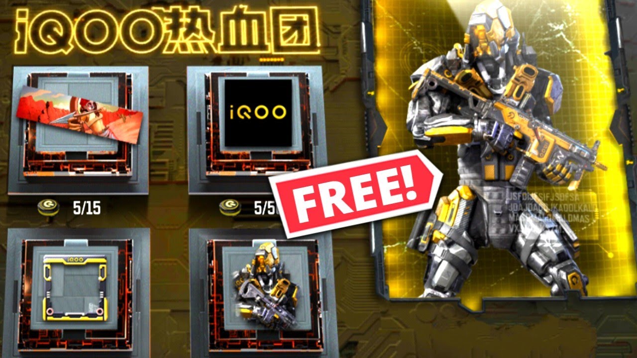 HOW TO GET FREE EPIC REAPER SKIN? iQOO COLLABORATION x COD MOBILE ...