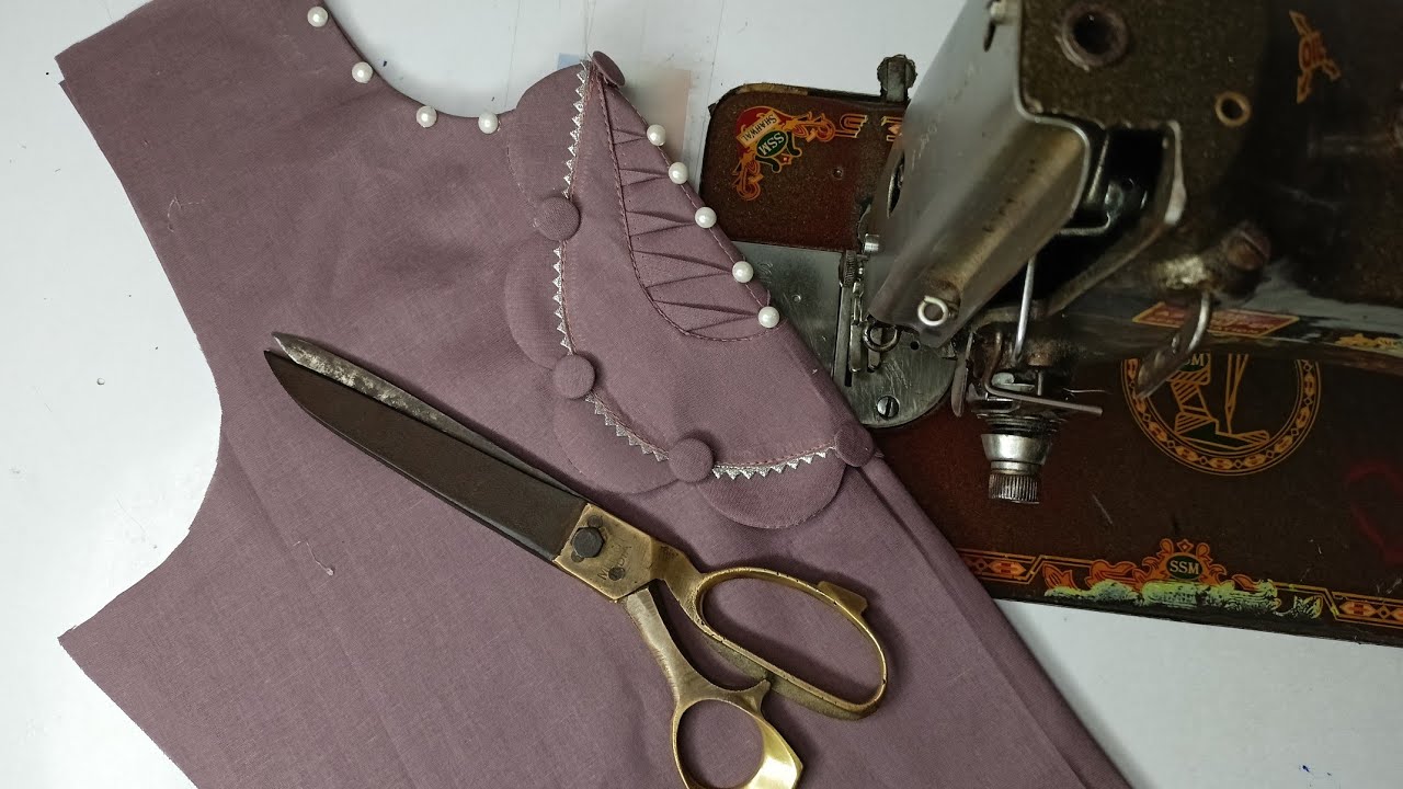 Moti style special neck design for kurti - YouTube