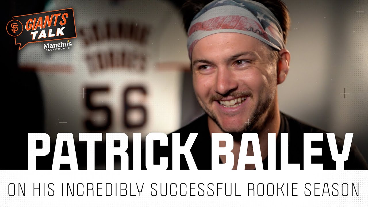 Giants' Patrick Bailey on his incredibly successful rookie season in ...