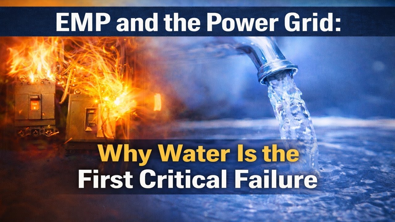 EMP and the Power Grid: Why Water Is the First Critical Failure - YouTube