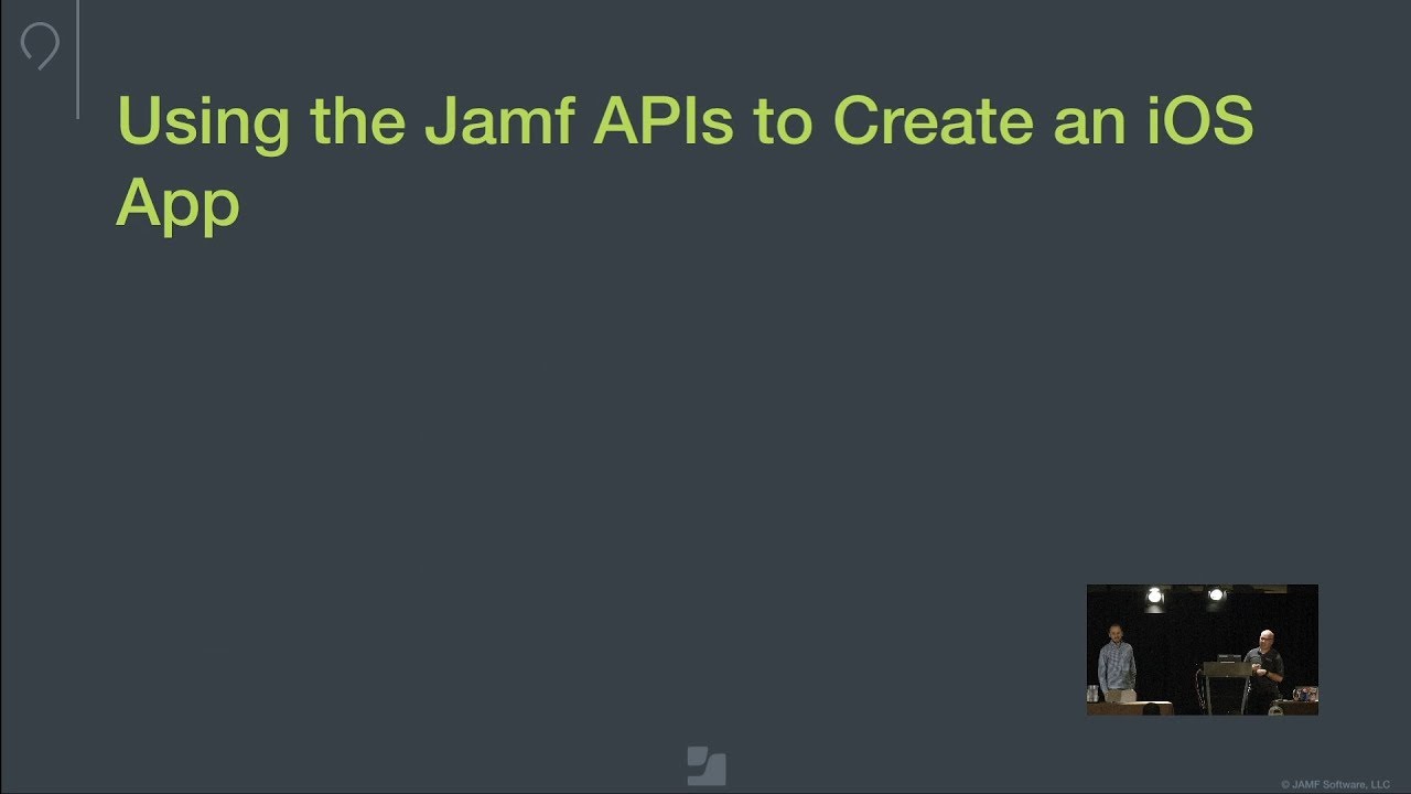 Using the Jamf APIs to Create an iOS App | JNUC 2018 - YouTube