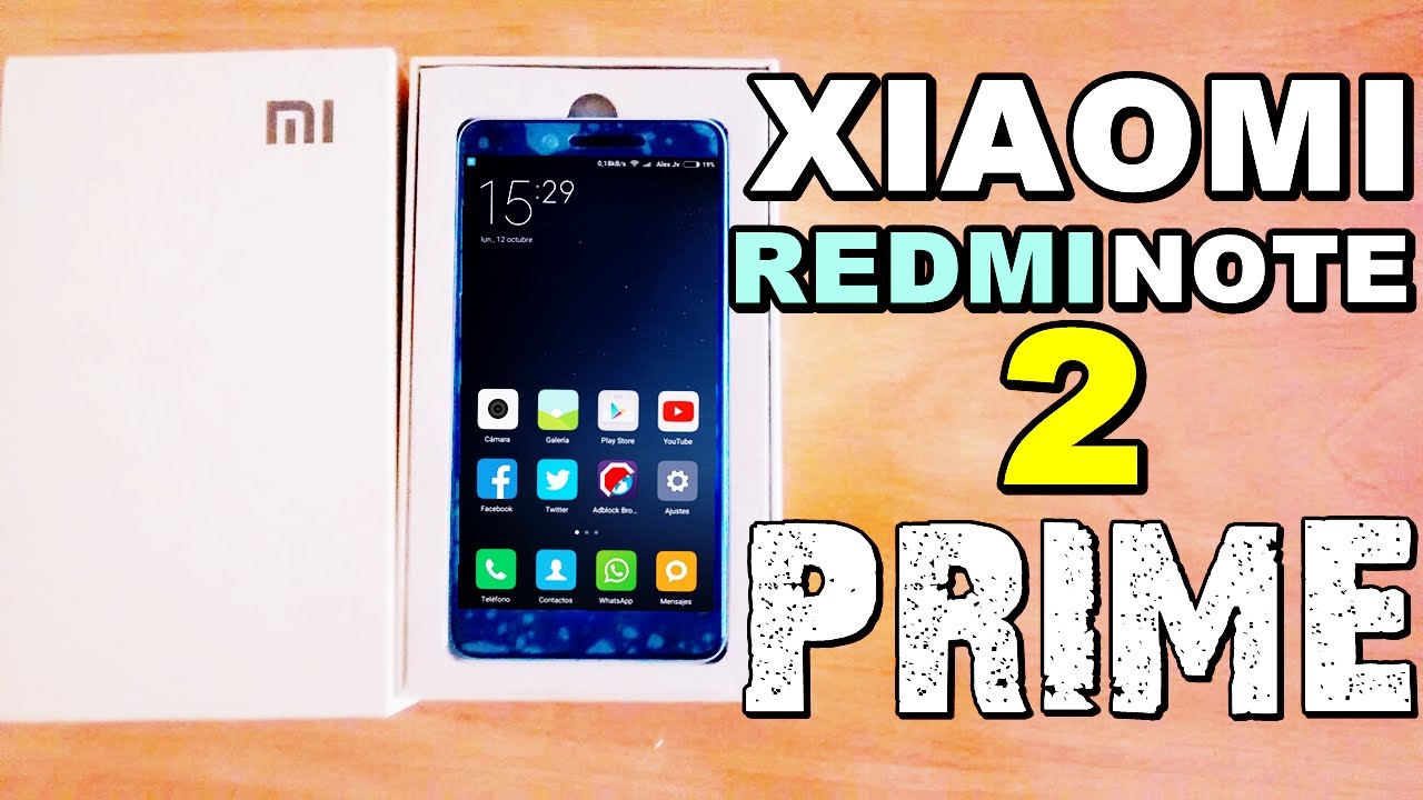 XIAOMI REDMI NOTE 2 PRIME 32GB | Helio X10 Octa Core 2.2GHz | UNBOXING ...