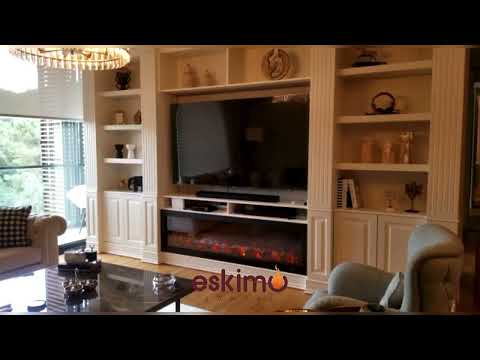 ALAZ 180 ELEKTRİKLİ PLAZMA ŞÖMİNE - ESKİMO ŞÖMİNE