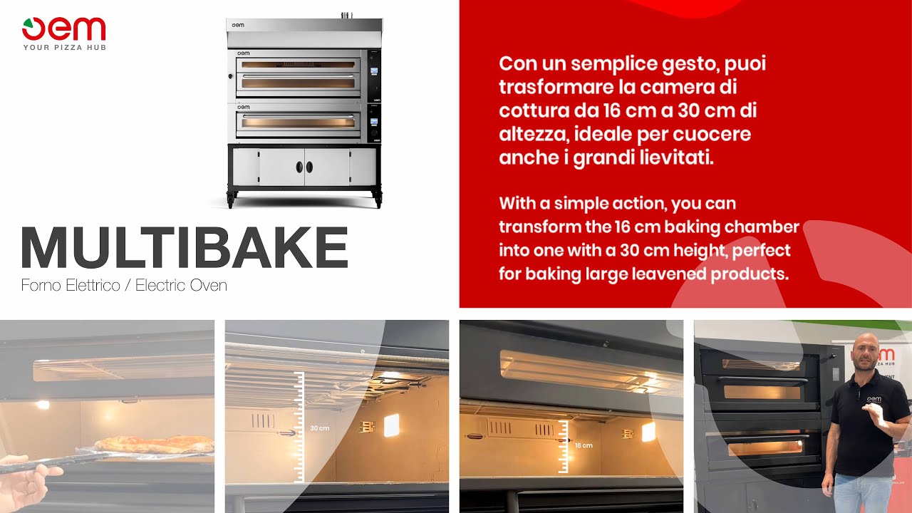 OEM MULTIBAKE, Forno Elettrico - YouTube