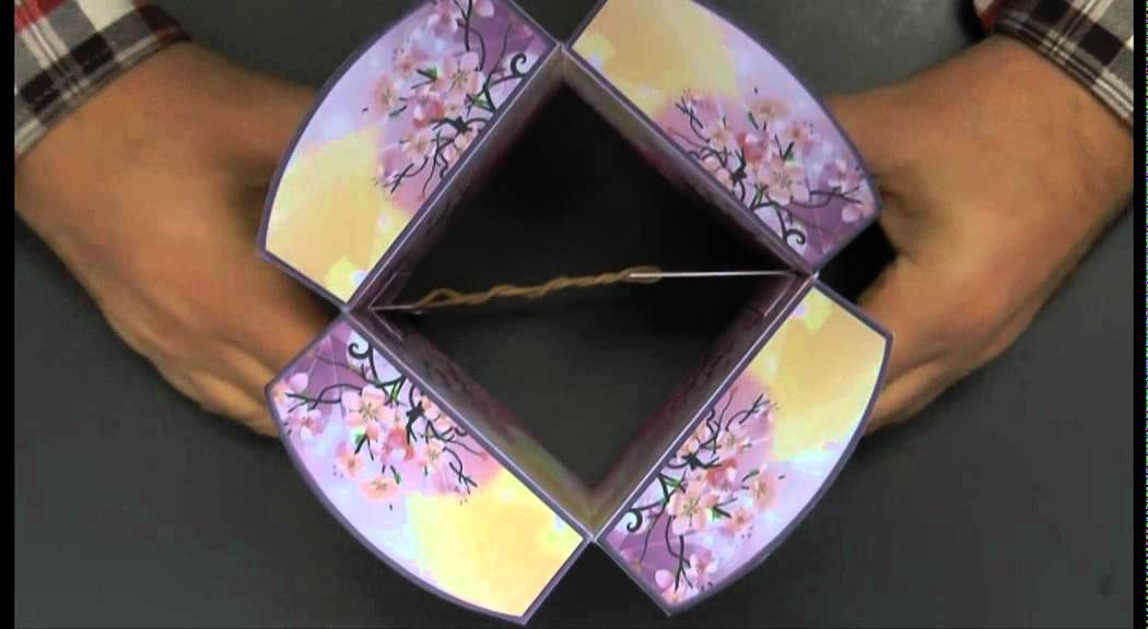 How to make a Popping Box Card - YouTube