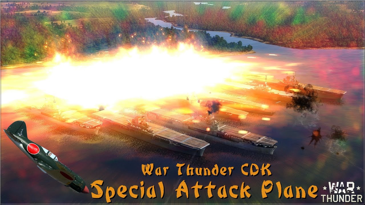 War Thunder CDK - Special Attack Plane - YouTube