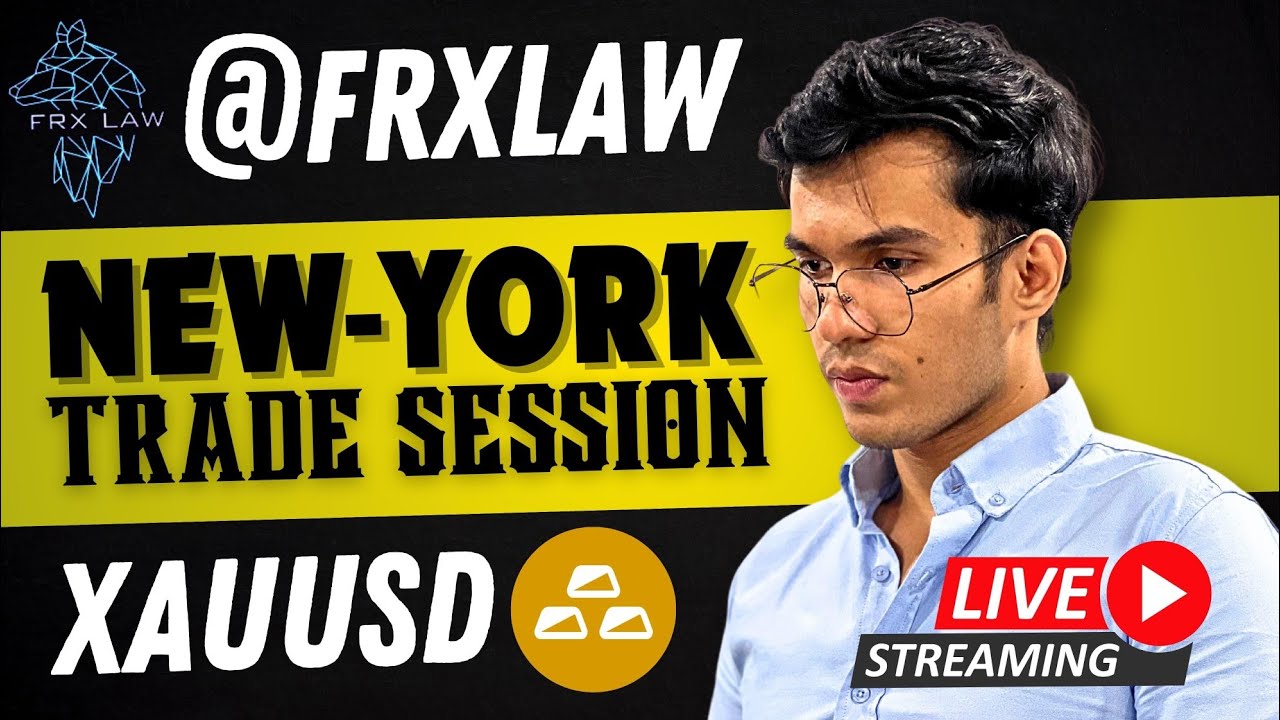 LIVE NEW YORK FOREX TRADING XAUUSD , US30 | #forex #trader #frxlaw - YouTube