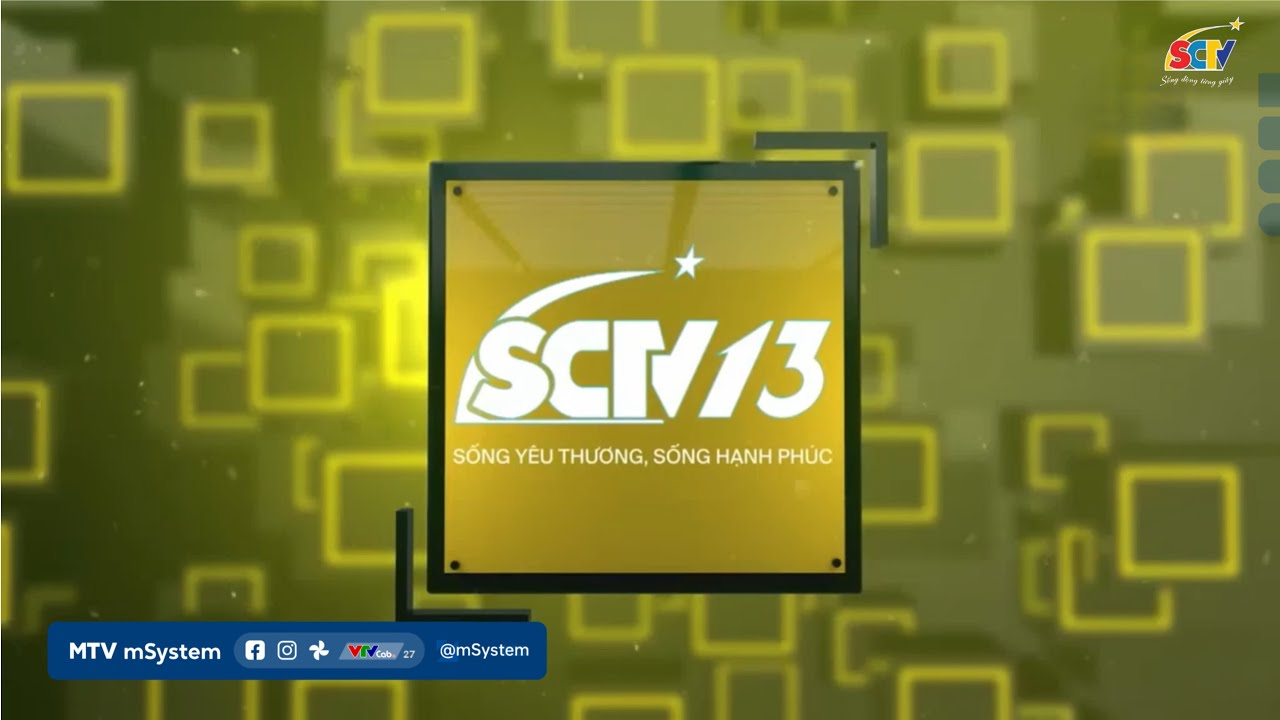 SCTV13 - Sống yêu thương, sống hạnh phúc | Hình hiệu kênh (từ 2024 ...