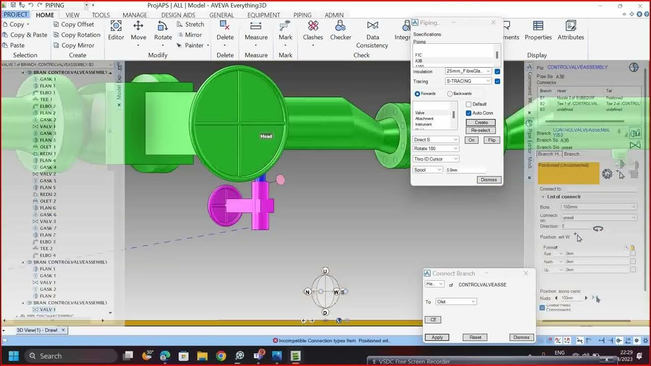 E3d control valve assembly tutorial (sample video) Hindi - YouTube