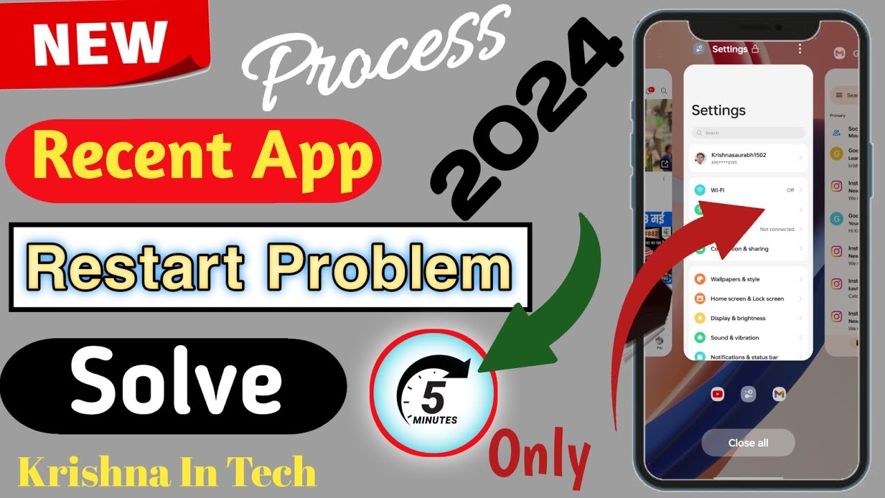 App Restart Problem Solve | How to solve background app restart problem ...