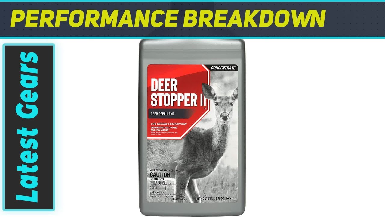 Deer Stopper II: Ultimate Deer Repellent? Testing on My Garden! - YouTube