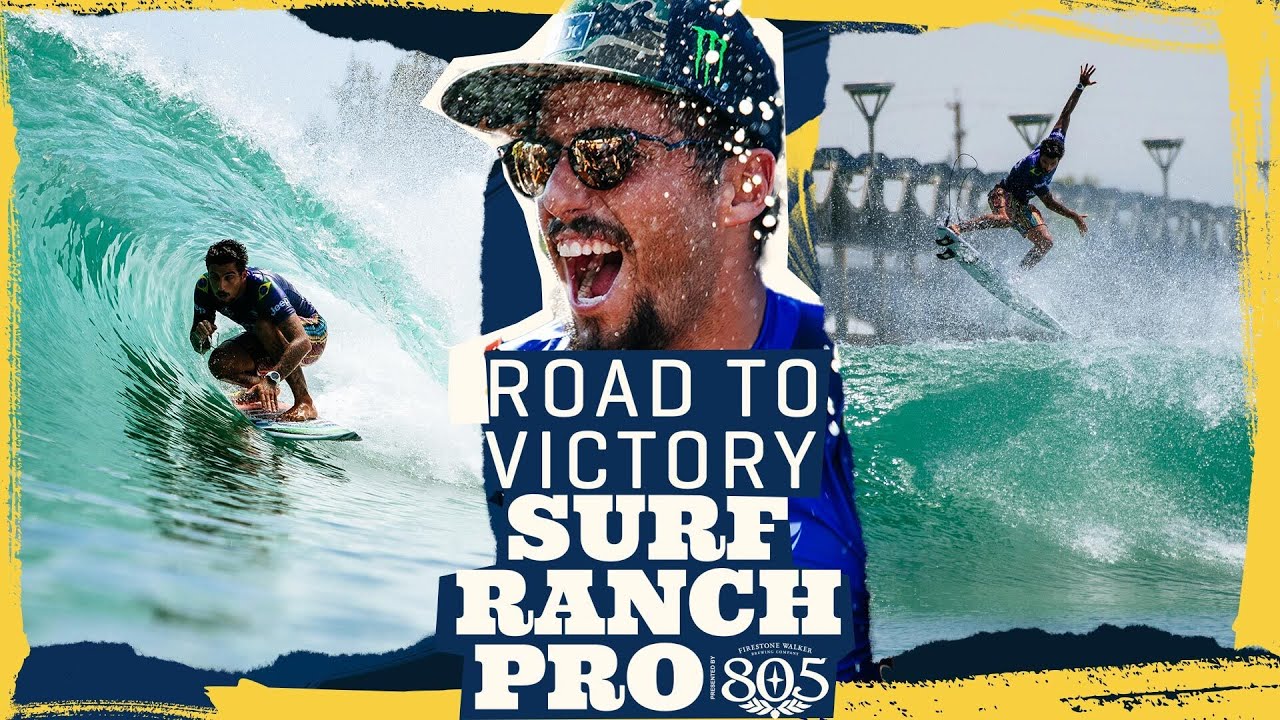 Filipe Toledo's Road To Victory At The 2021 Surf Ranch Pro - YouTube