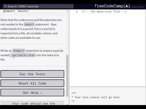 Split Your Styles into Smaller Chunks with Partials - YouTube