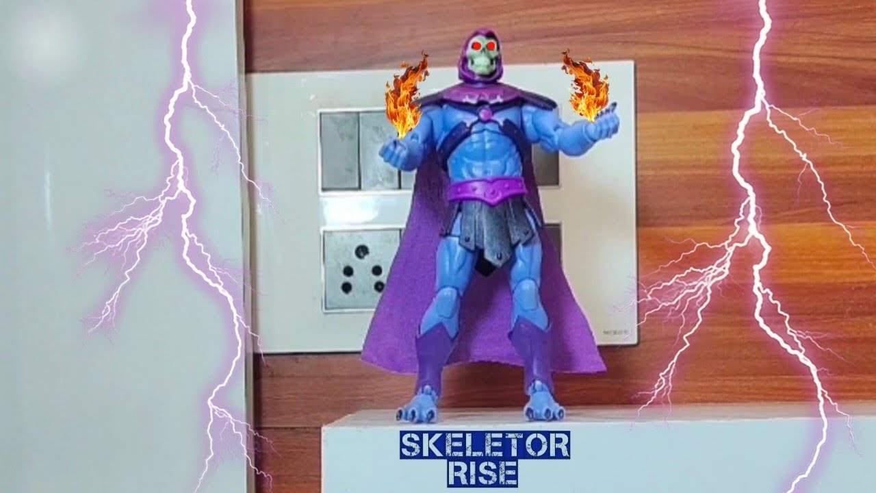 THE SKELETOR RISE stop motion animation video - YouTube