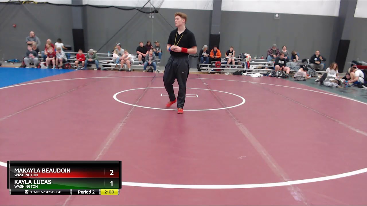 High School Women 106 Makayla Beaudoin Washington Vs Kayla Lucas ...