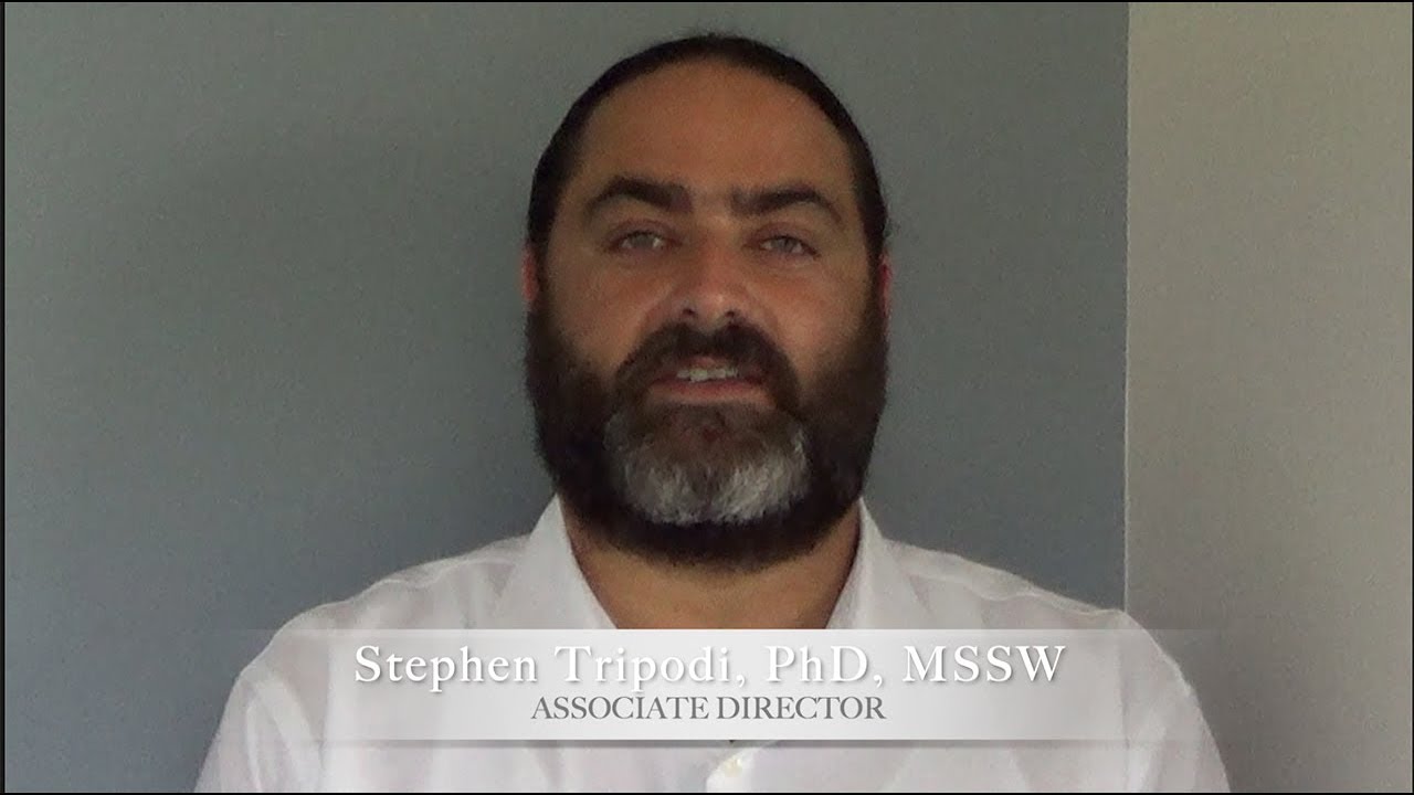 Stephen Tripodi, PhD, MSSW - YouTube
