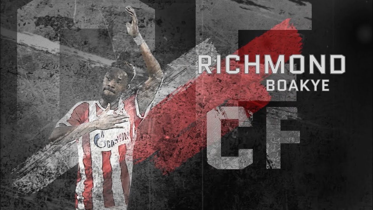 Richmond Boakye Centre-Forward Red Star Belgrade | Highlight video ...