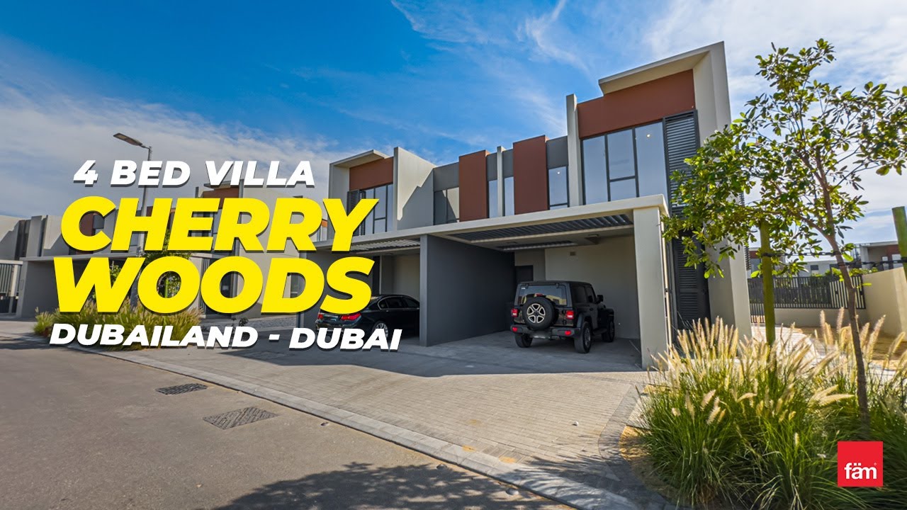 Stunning 4 Bed Villa in Cherry Woods, Dubai Land - Dubai - YouTube