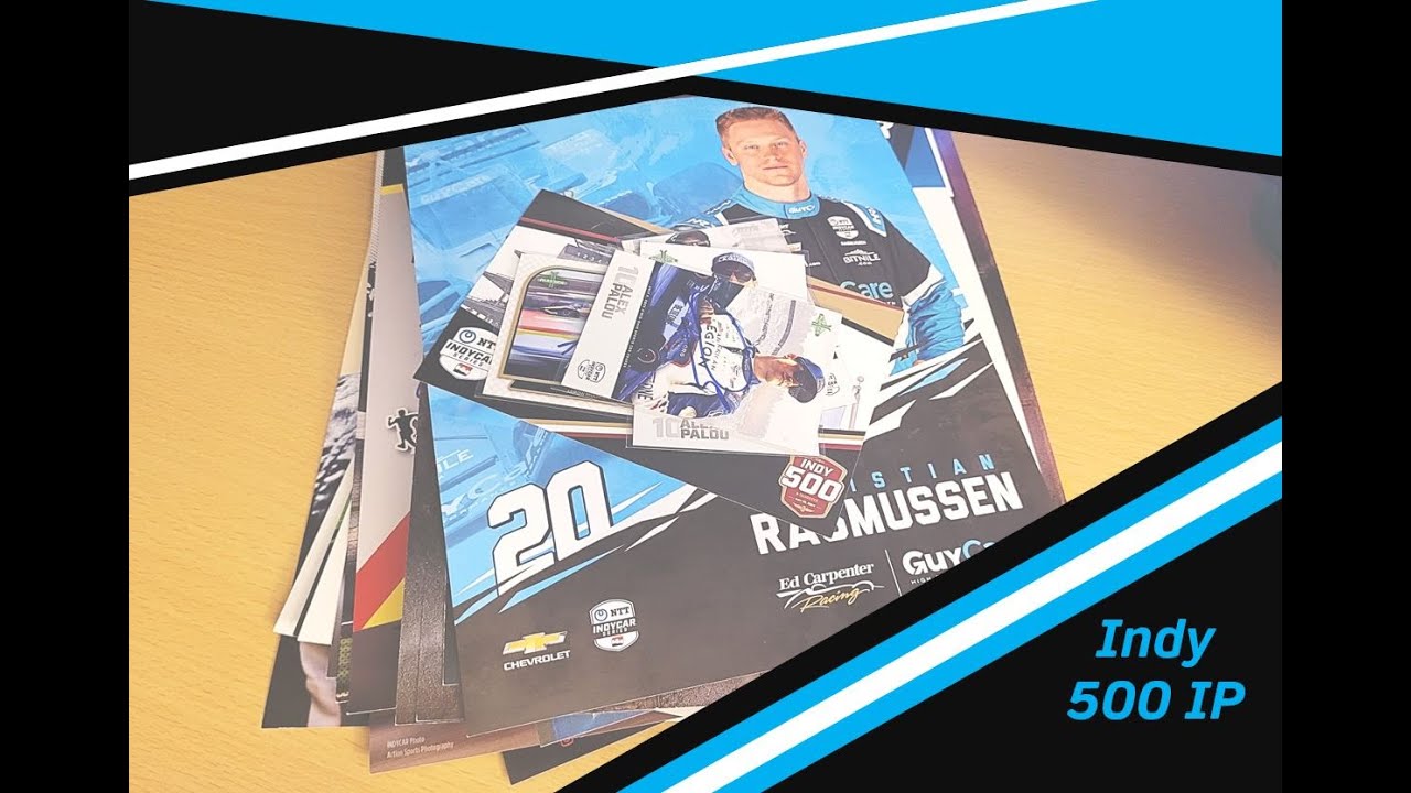 Indy 500 Practice IP Autograph Recap - 80 Autographs! - YouTube
