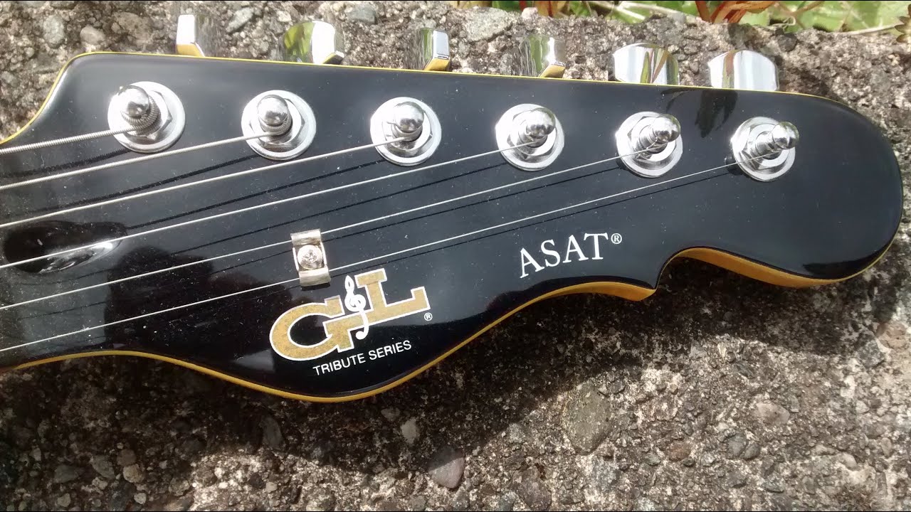 G&L asat junior 2 with house of tone stacked p90s - YouTube