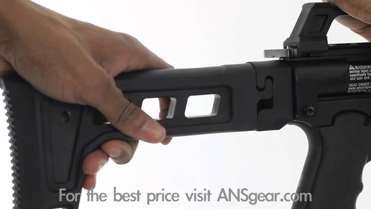 Empire BT4 Slice G36 Paintball Gun - Review - YouTube
