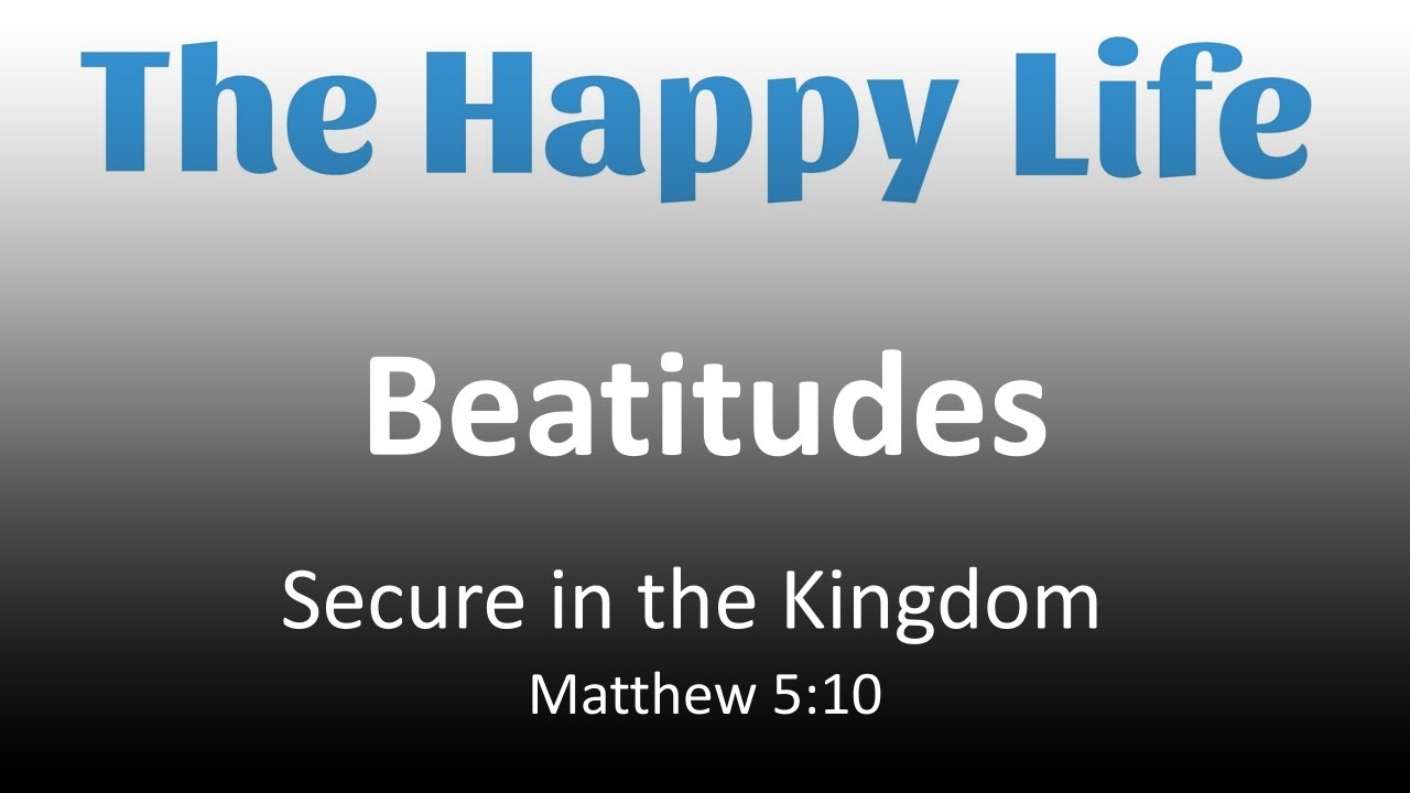 Matthew 5:10 - YouTube