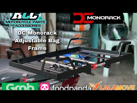 Paano Mag-install ng DC Monorack Adjustable Bag Frame | KCC Motovlog ...