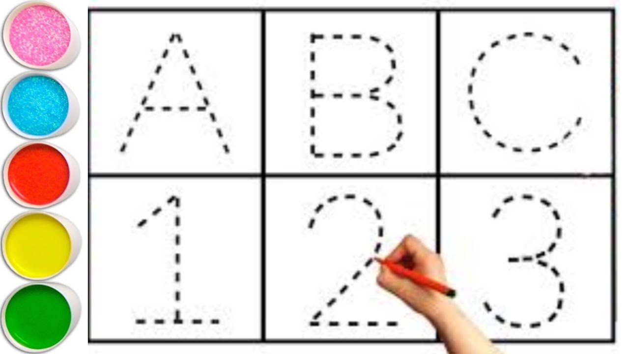 Abcd Alphabets,Numbers counting 1-100 | Abc song, phonics song for kids ...