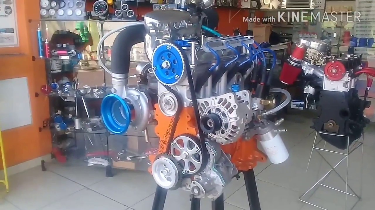 Motor AP com kit turbo, de mostruário - YouTube