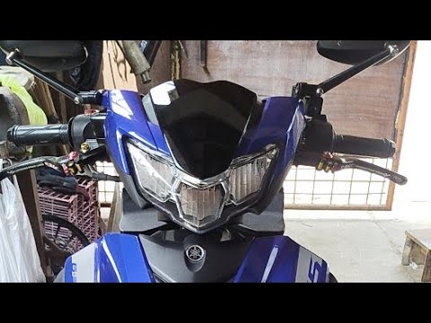 Sniper 155 Headlight Convertion - YouTube