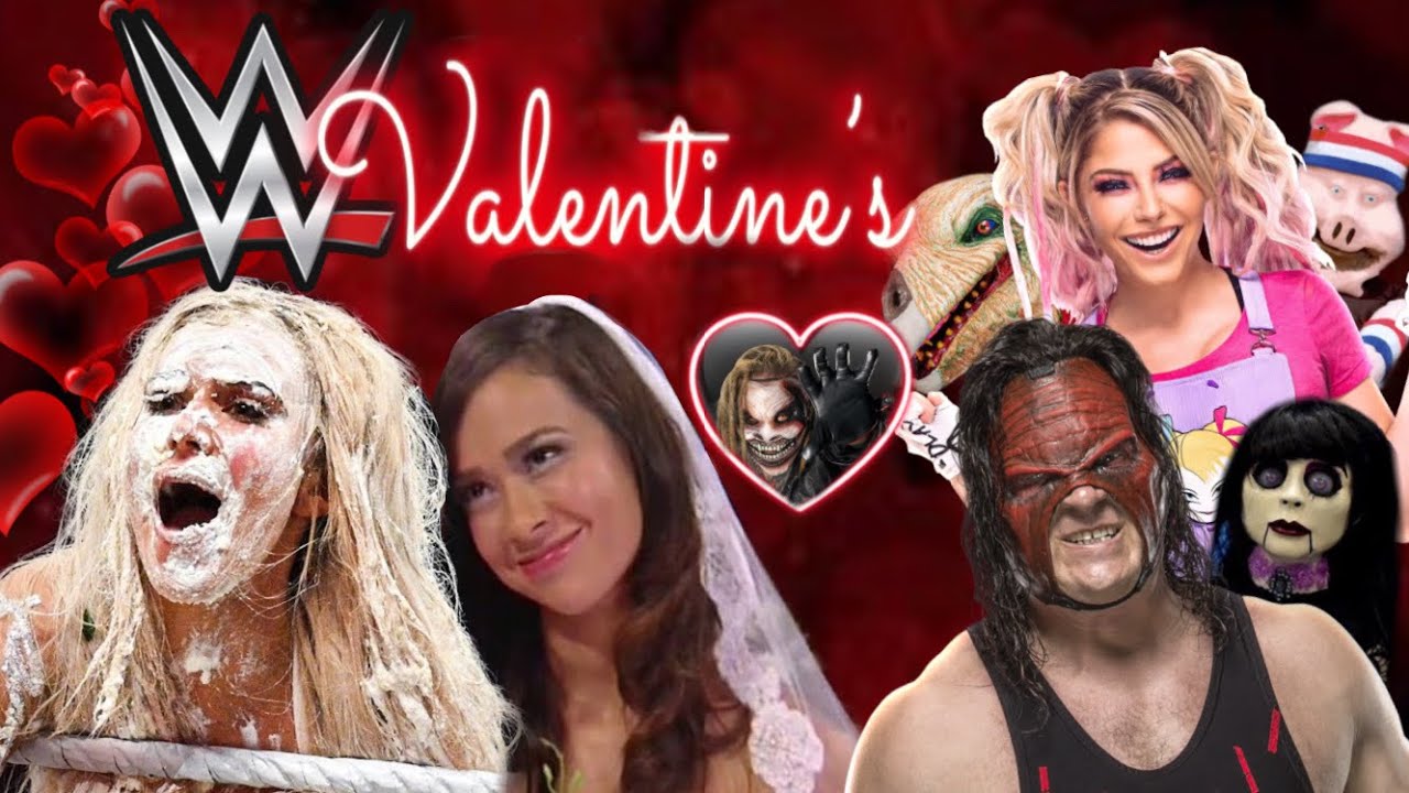 WWE VALENTINES DAY 2021 SPECIAL! Wrestling weddings! WWE Valentine’s ...
