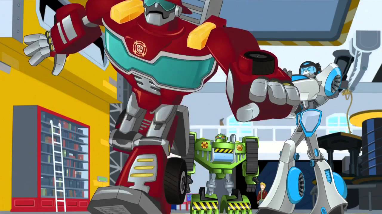 Transformers: Rescue Bots: Heatwave vs Quickshadow - YouTube