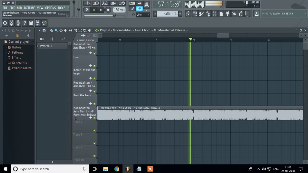 FlStudio | 4U - Aero Chord | CarryMinati Vocals | #FirstMix - YouTube