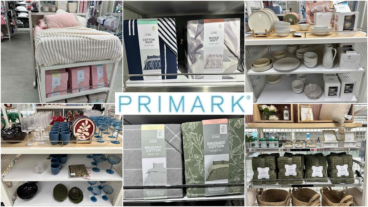 Primark home decor new collection / December 2024 - YouTube