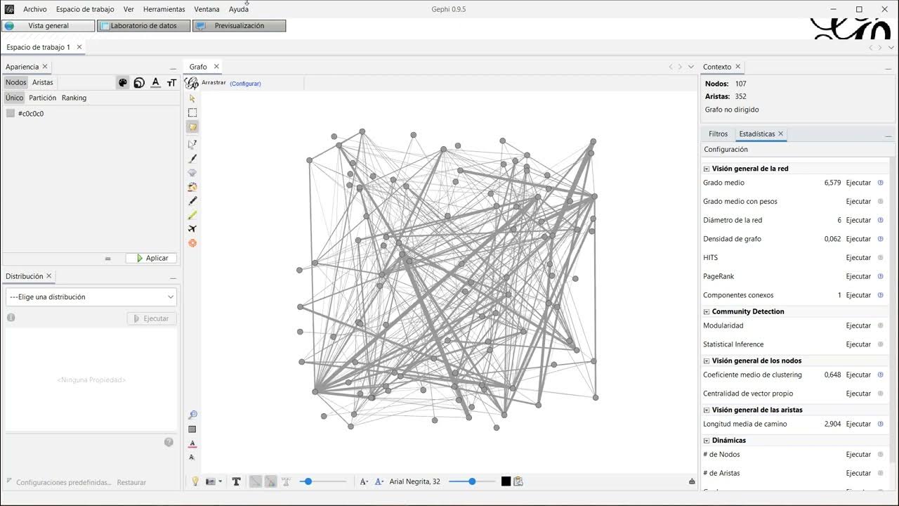 Gephi: medidas de centralidad | 5/8 | UPV - YouTube