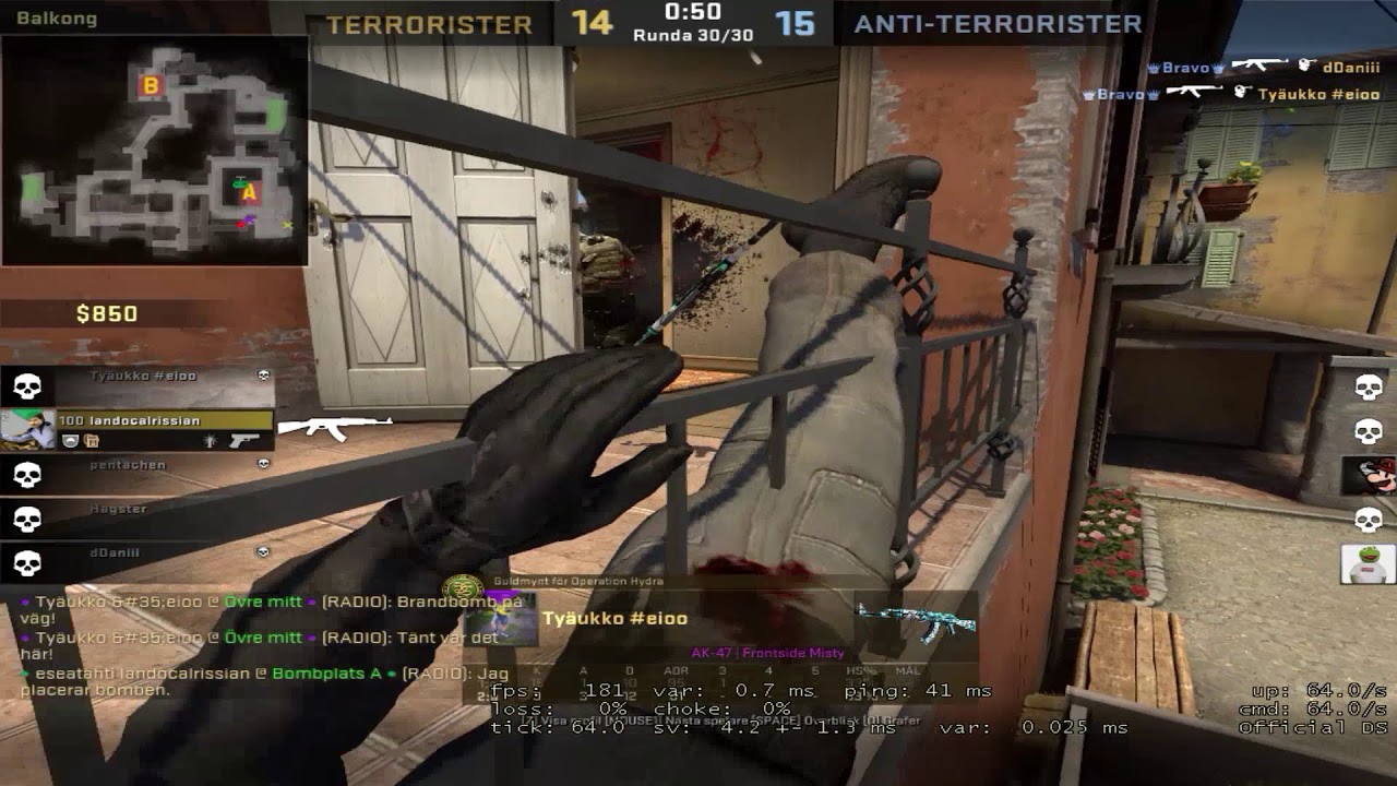 Spinbot in CSGO matchmaking - YouTube